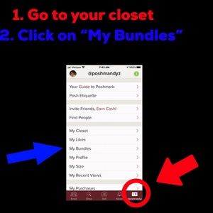 Other | How To Find Your Bundles | Poshmark
